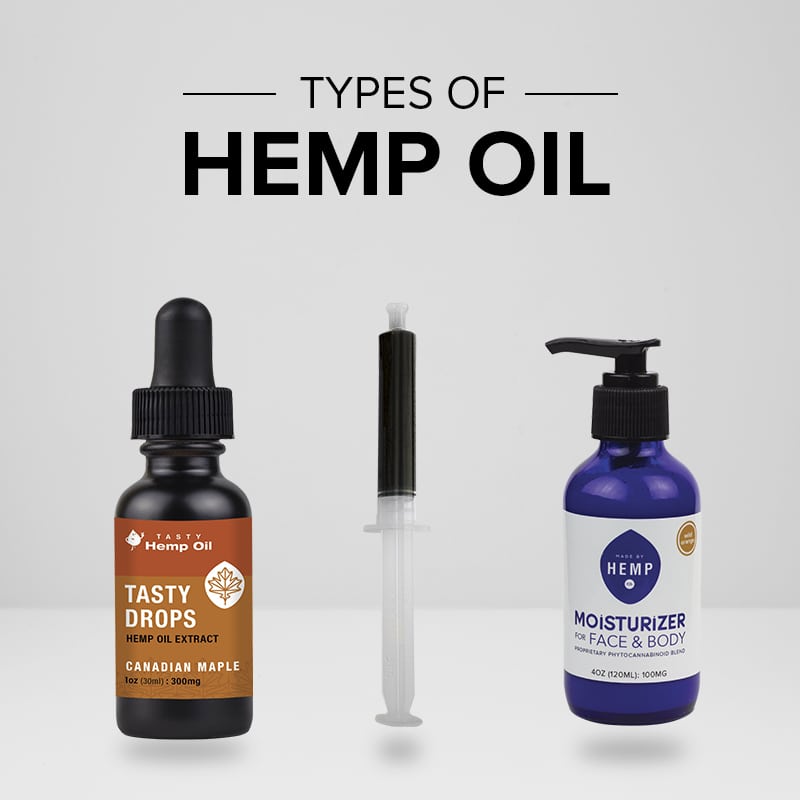 Different Hemp Products